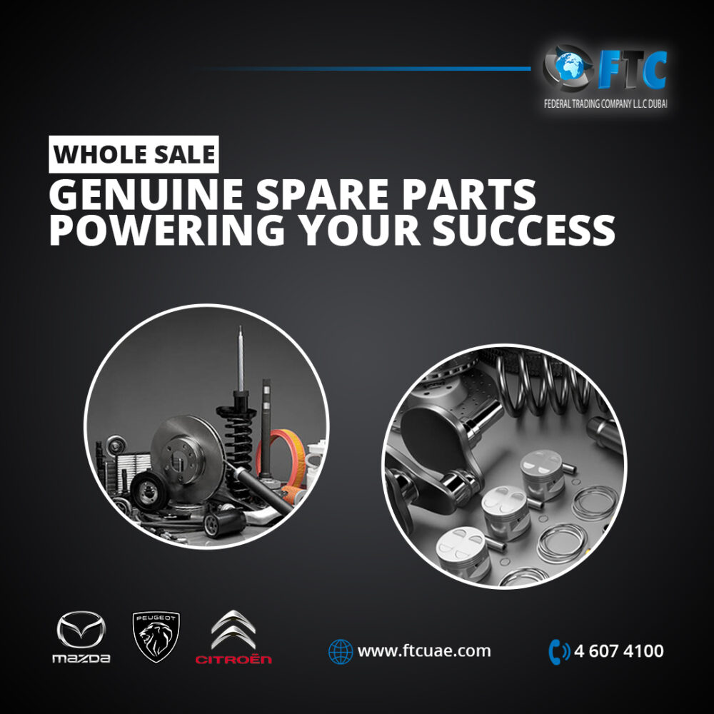 Whole Sale Genuine Spare Parts Powering Your Success - Federal Trading ...